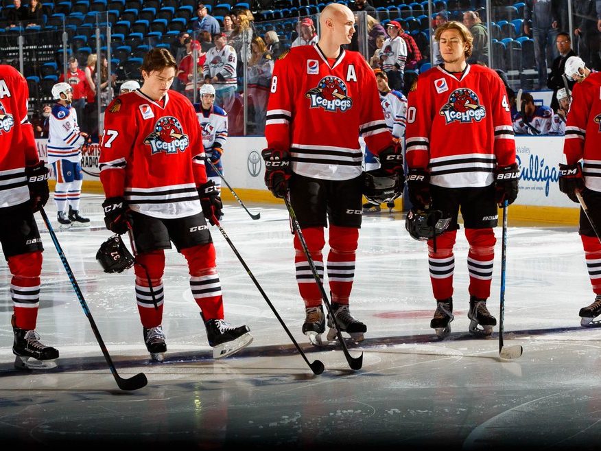 The Rink - WATCH: IceHogs Media Day Ahead Of Game One Against Moose