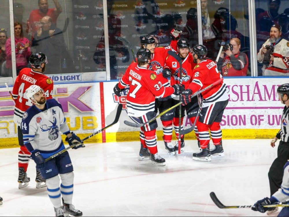 IceHogs Win Game Three Over Moose, Take 3-0 Series Lead