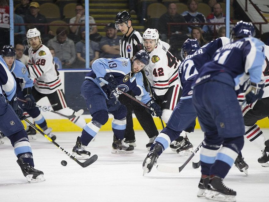The Rink - IceHogs keep playoff hopes alive with win over Admirals