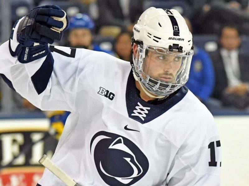 Prospect game report: Evan Barratt vs. Wisconsin - The Rink