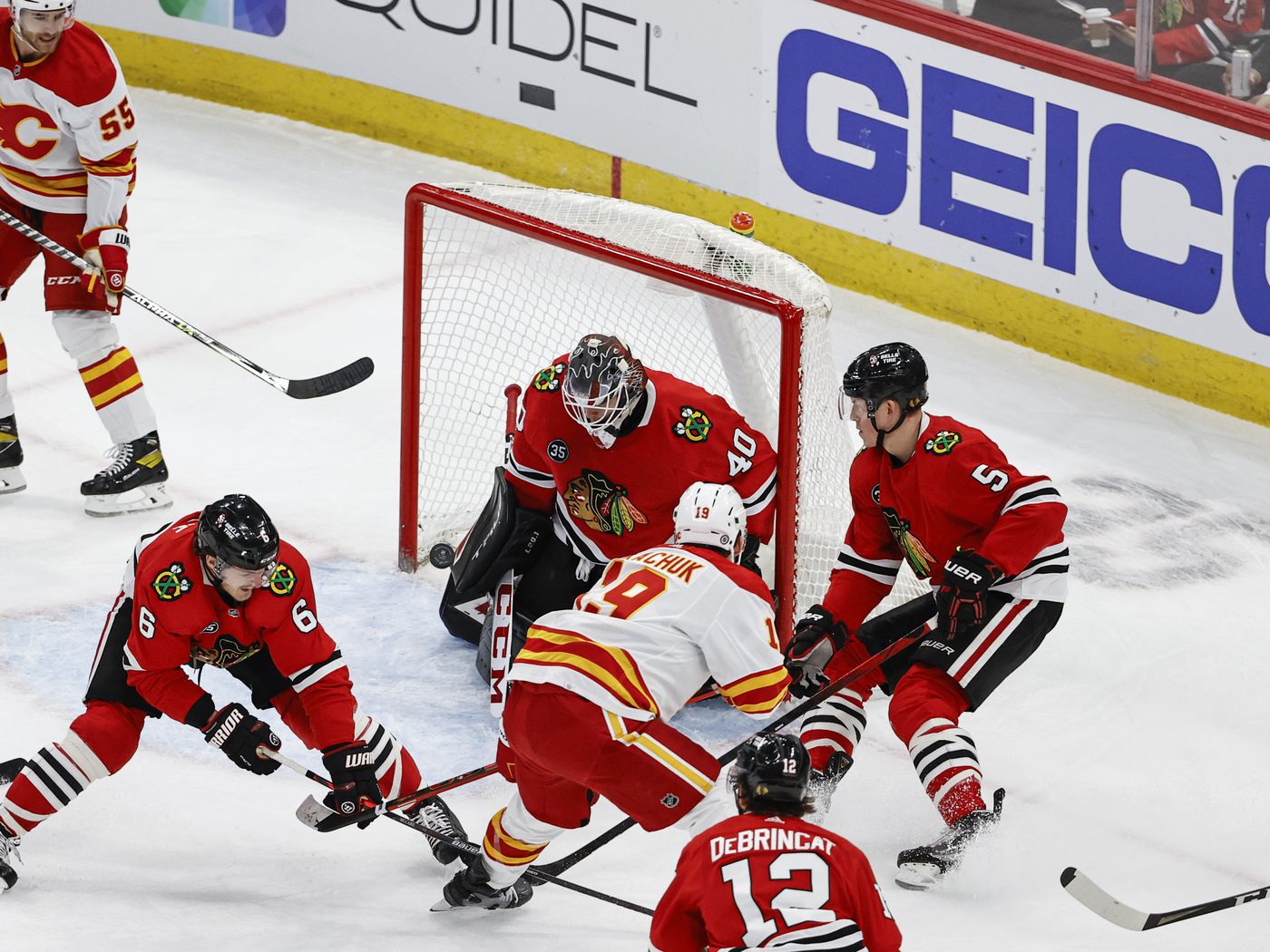 Blackhawks burned by Flames in 5–1 loss - The Rink
